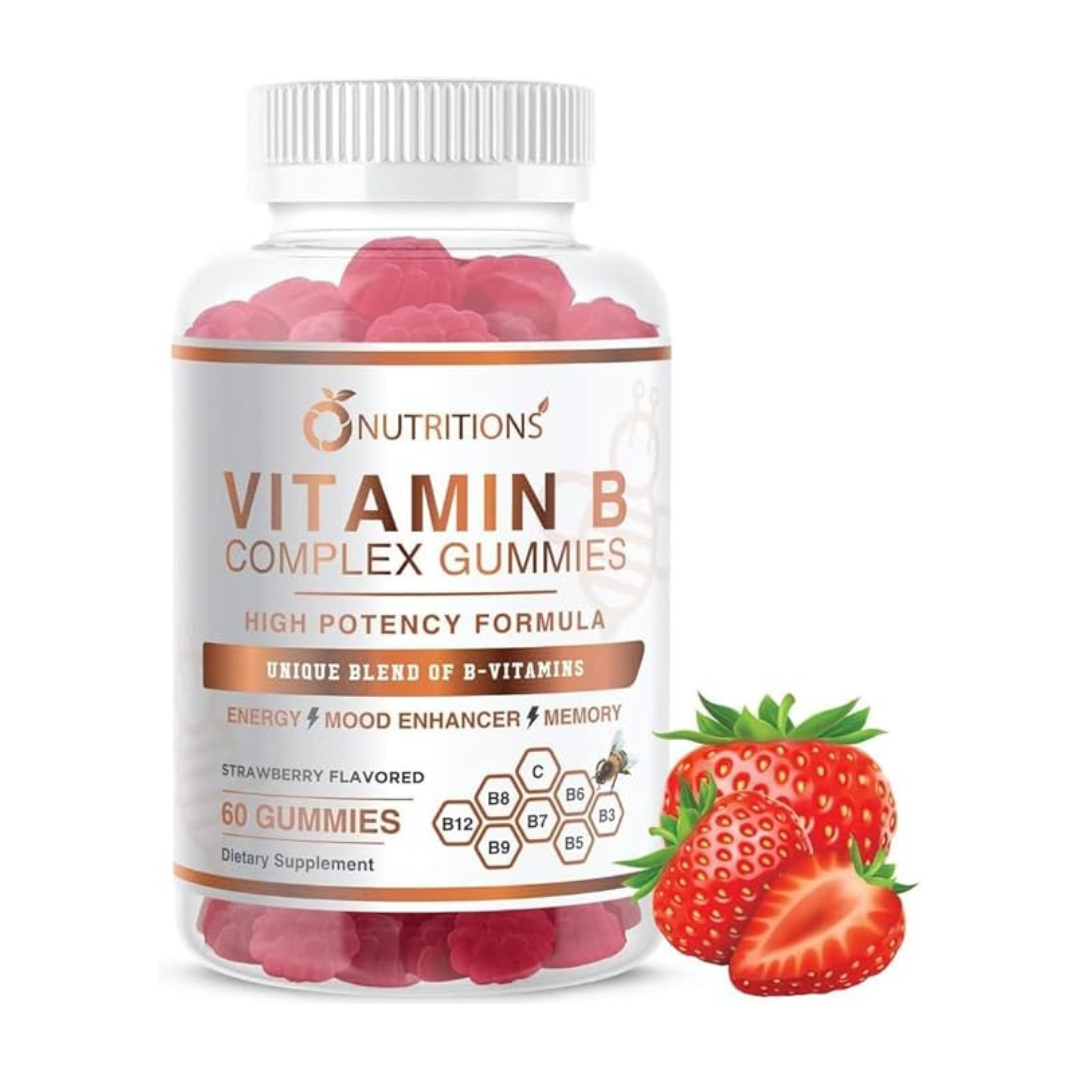 O NUTRITIONS Vitamin B Complex Vegan Gummies - Healthlineplus.net